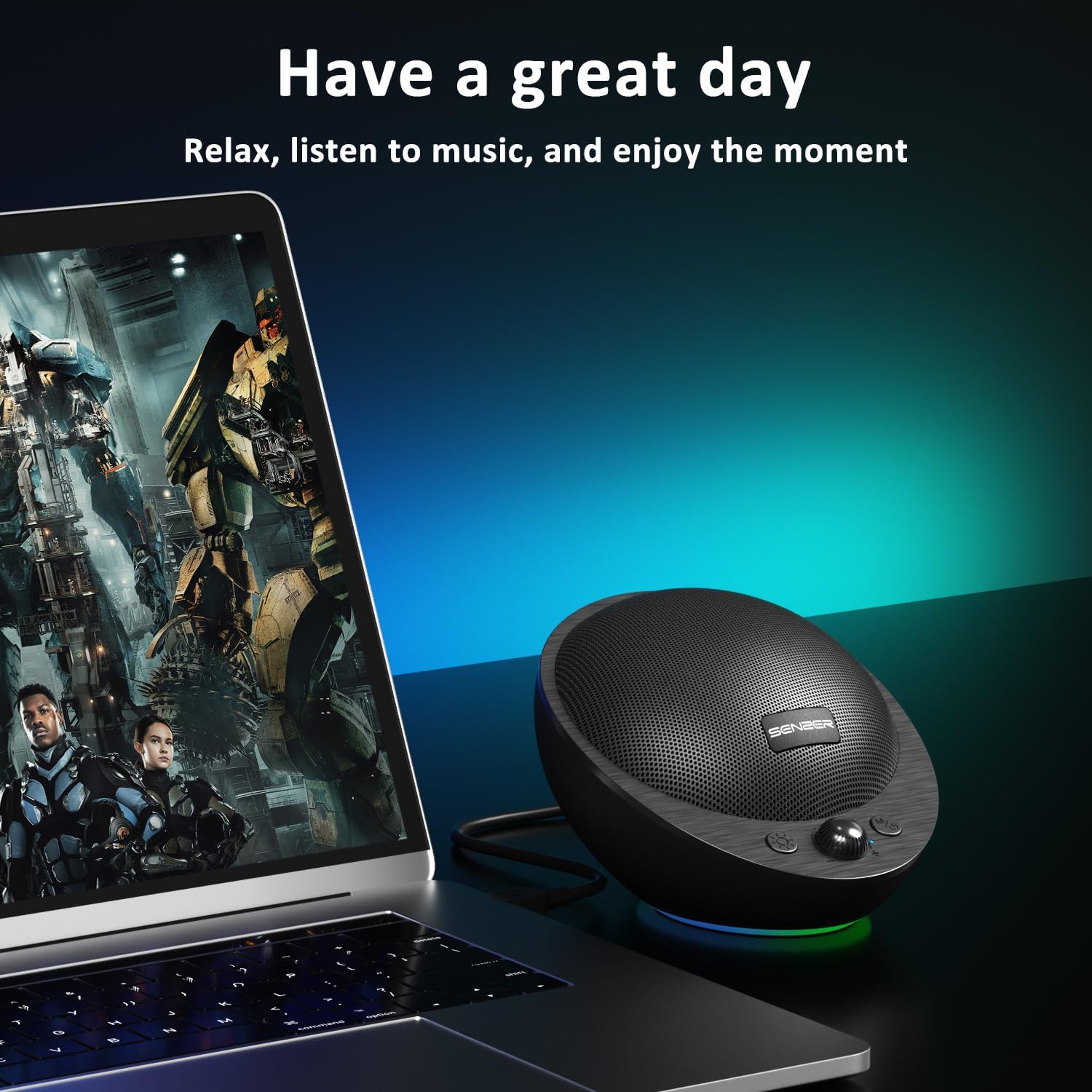 SENZER CS10 Computer Speakers USB Wired Bluetooth PC Speakers, Portabl – Senzer Official